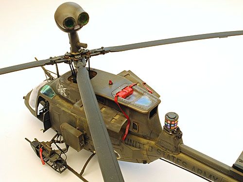 ACADEMY 12131 1/35 美國.陸軍 貝爾公司OH-58D'基歐瓦戰士'戰搜直升機.50周年限定版/BLACK DEATH塗裝式樣 ...